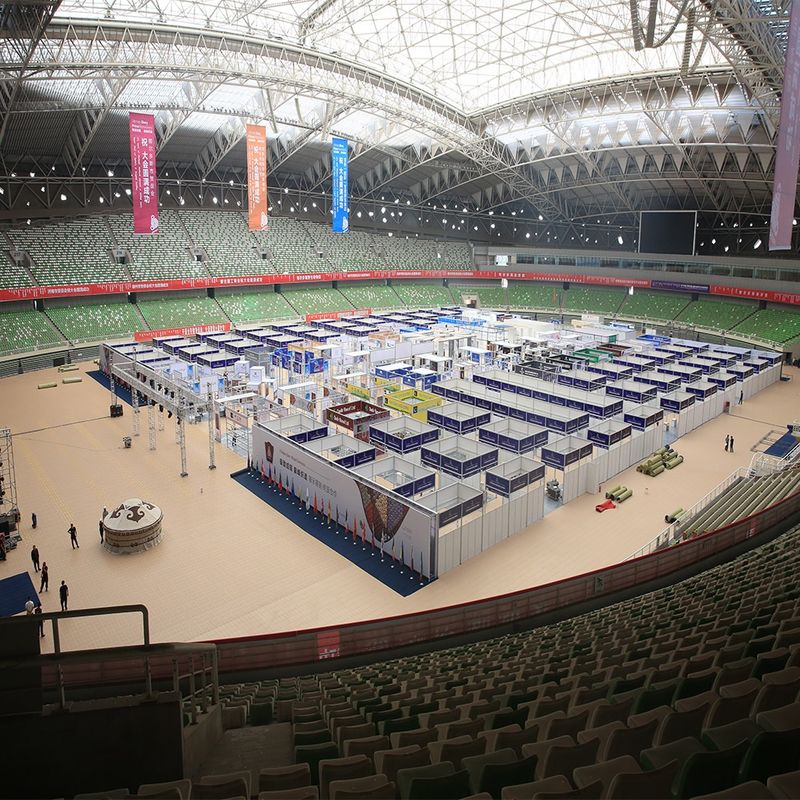 Interlocking Design Portable Event Flooring For Turf Protection Camping ...