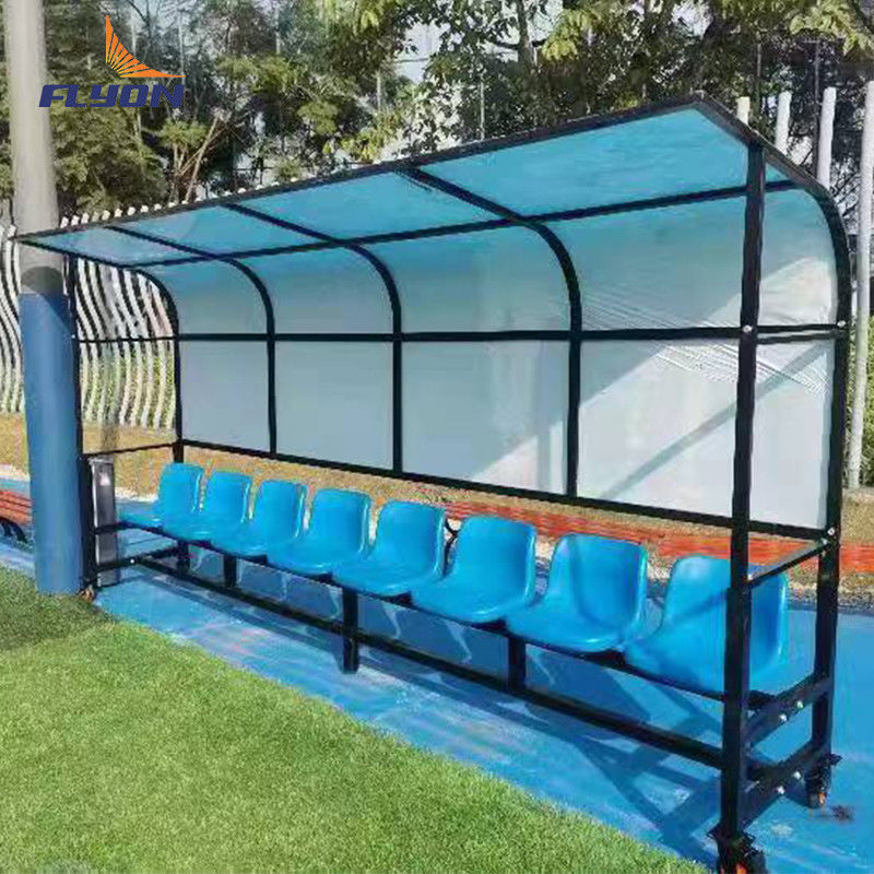 ADA Compliant Stadium Seats / Team Bench with Customizable Colors