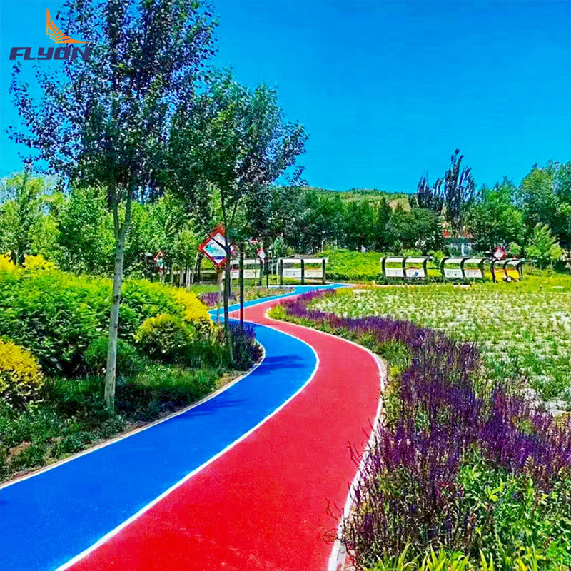 Seamless Rubber Running Tracks For Stadiums And Playgrounds PU Binder ...
