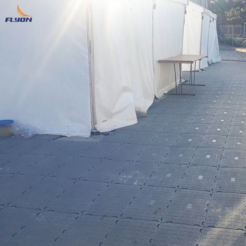 Fire Resistant Portable Event Flooring with 1-year Warranty