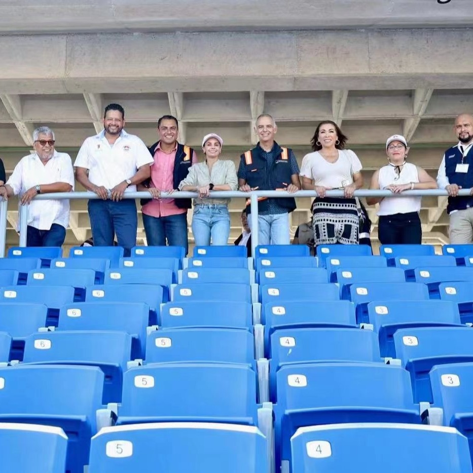 Customizable HDPE Stadium Seating with Warranty