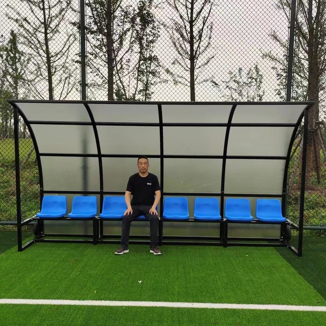 Portable Outdoor Stadium Seating With 8 Seats Shelter OEM ODM