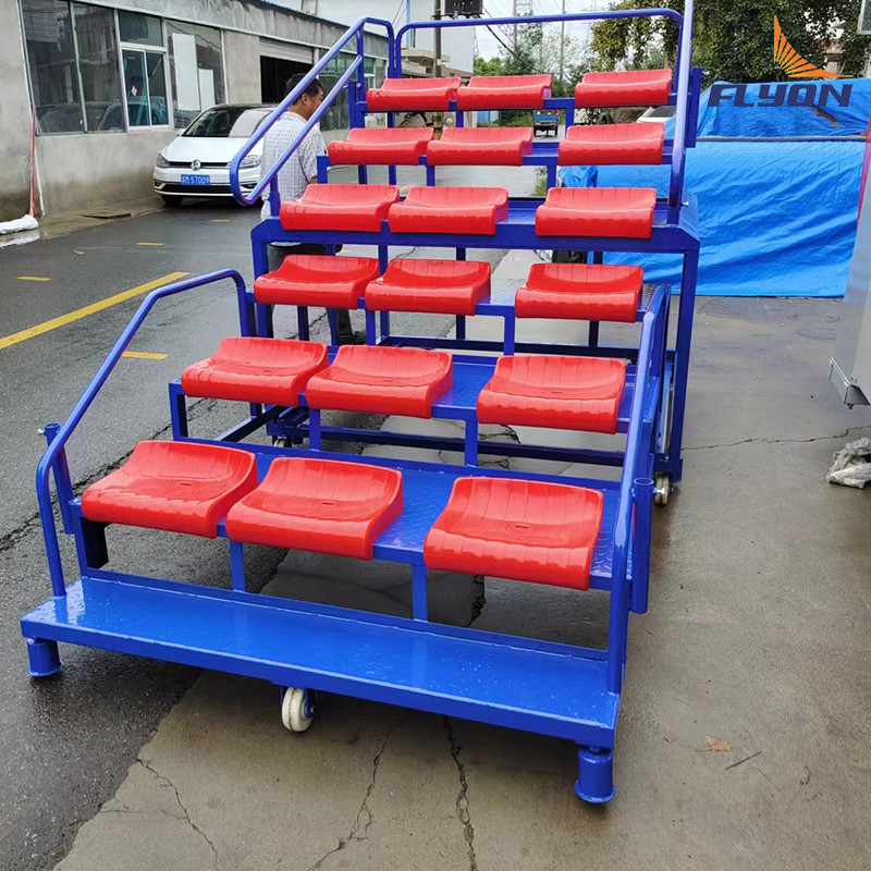Durability Ergonomic Design Outdoor Stadium Bench Seating With Low ...