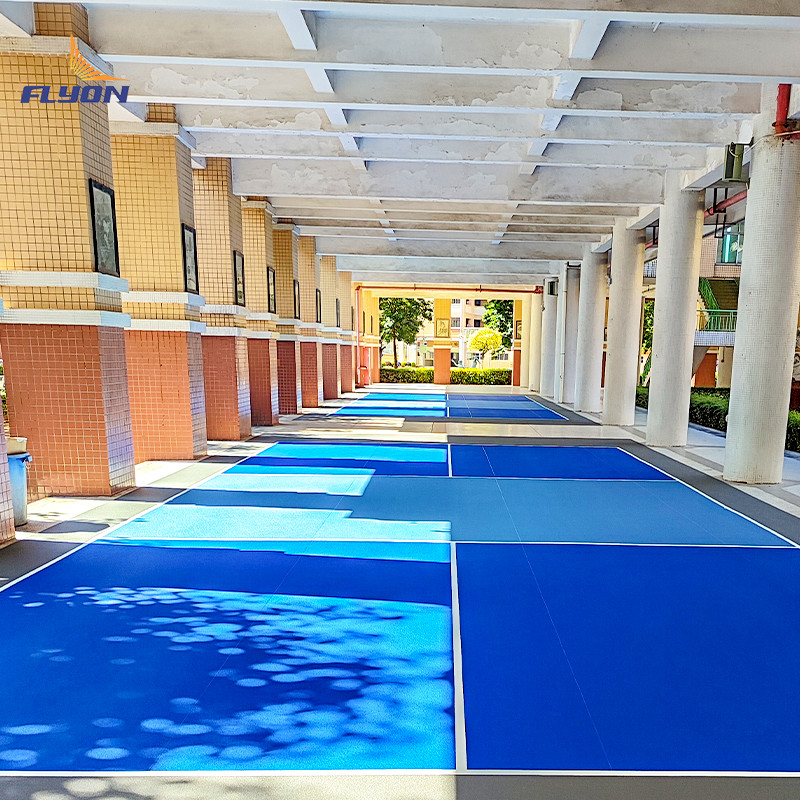 Durable 2-3mm Pickleball Court Mat for Indoor/Outdoor