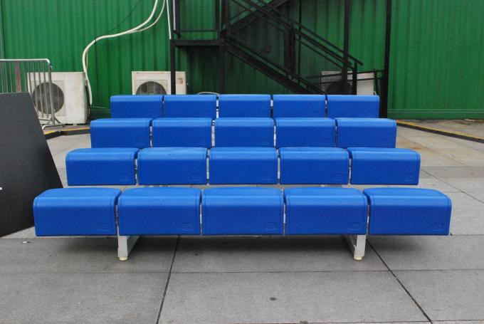 Portable Aluminum Stadium Bench Seating For Outdoor Playground