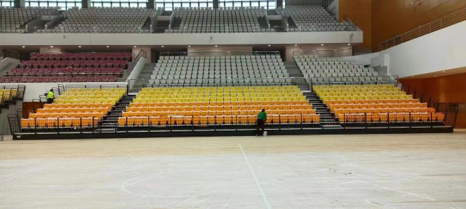 VIP Plastic Bleacher Seats Plastic Stadium Chairs Outdoor Big Comfort ...
